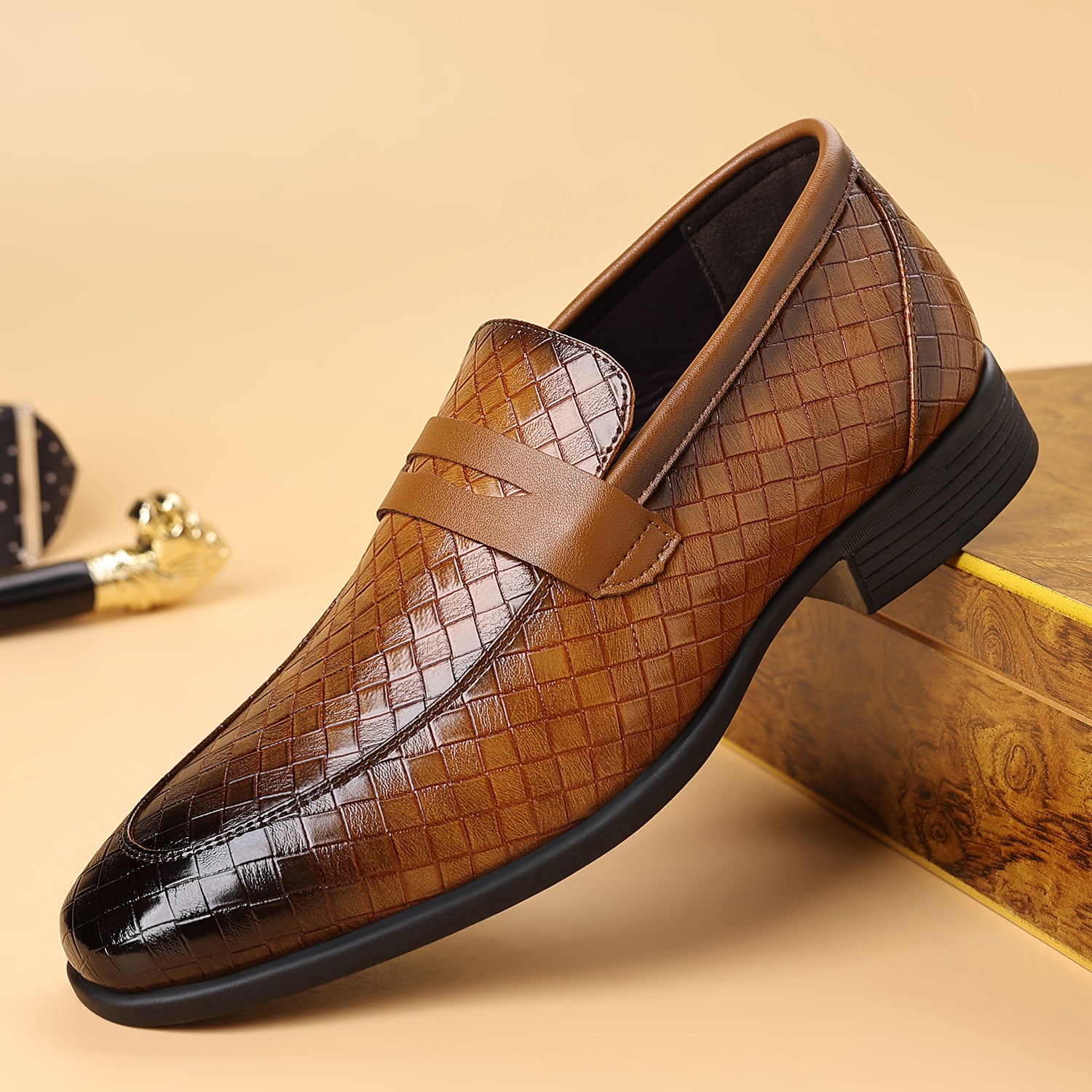 Emron Leather Loafers – Leo Malvani
